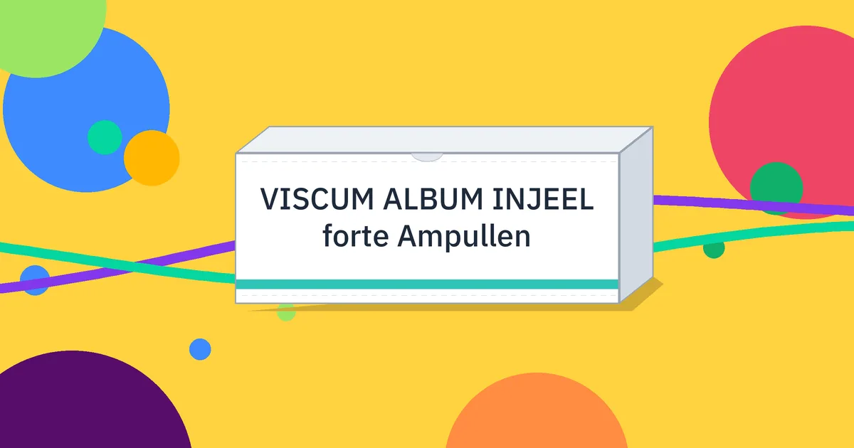 Symbolbild: Packung mit der Aufschrift VISCUM ALBUM INJEEL forte Ampullen (PZN 01098194) – Verfügbarkeit und Bezug in Apotheken in Frankfurt am Main