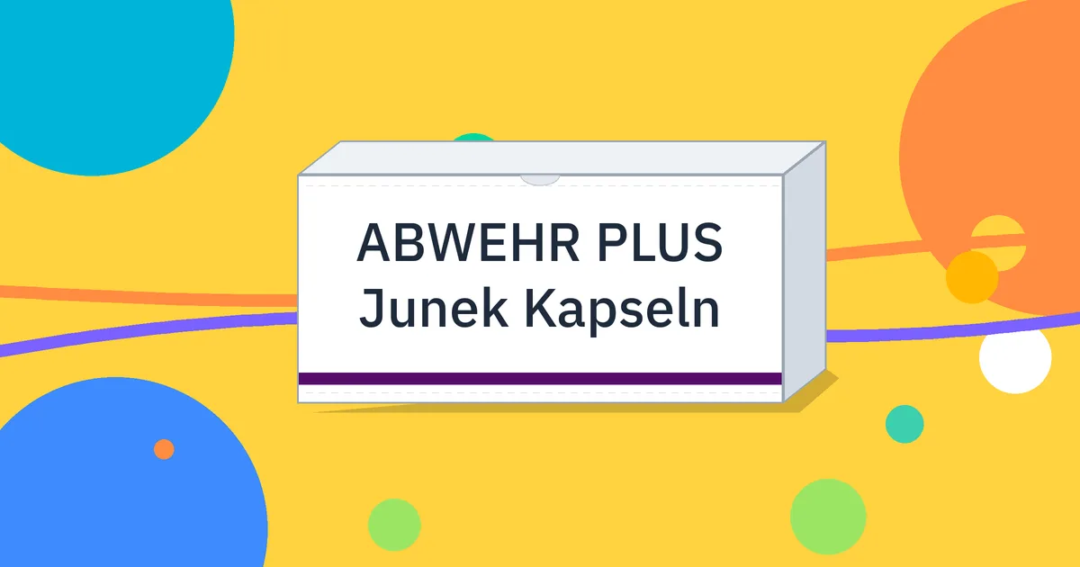 Symbolbild: Packung mit der Aufschrift ABWEHR PLUS Junek Kapseln (PZN 10556425) – Verfügbarkeit und Bezug in Apotheken in Frankfurt am Main