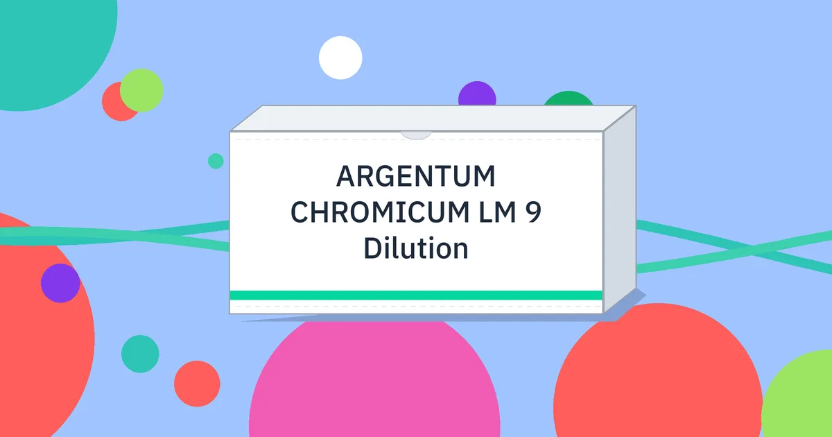 Symbolbild: Packung mit der Aufschrift ARGENTUM CHROMICUM LM 9 Dilution (PZN 13389436) – Verfügbarkeit und Bezug in Apotheken in Frankfurt am Main