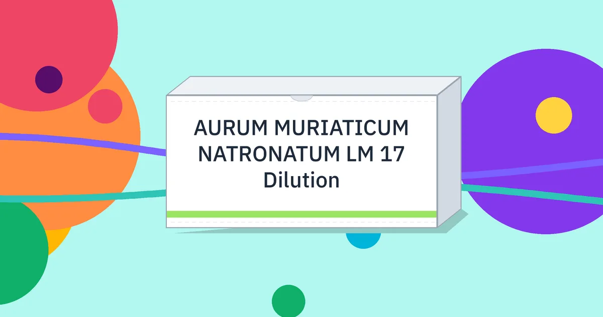 Symbolbild: Packung mit der Aufschrift AURUM MURIATICUM NATRONATUM LM 17 Dilution (PZN 12785986) – Verfügbarkeit und Bezug in Apotheken in Frankfurt am Main