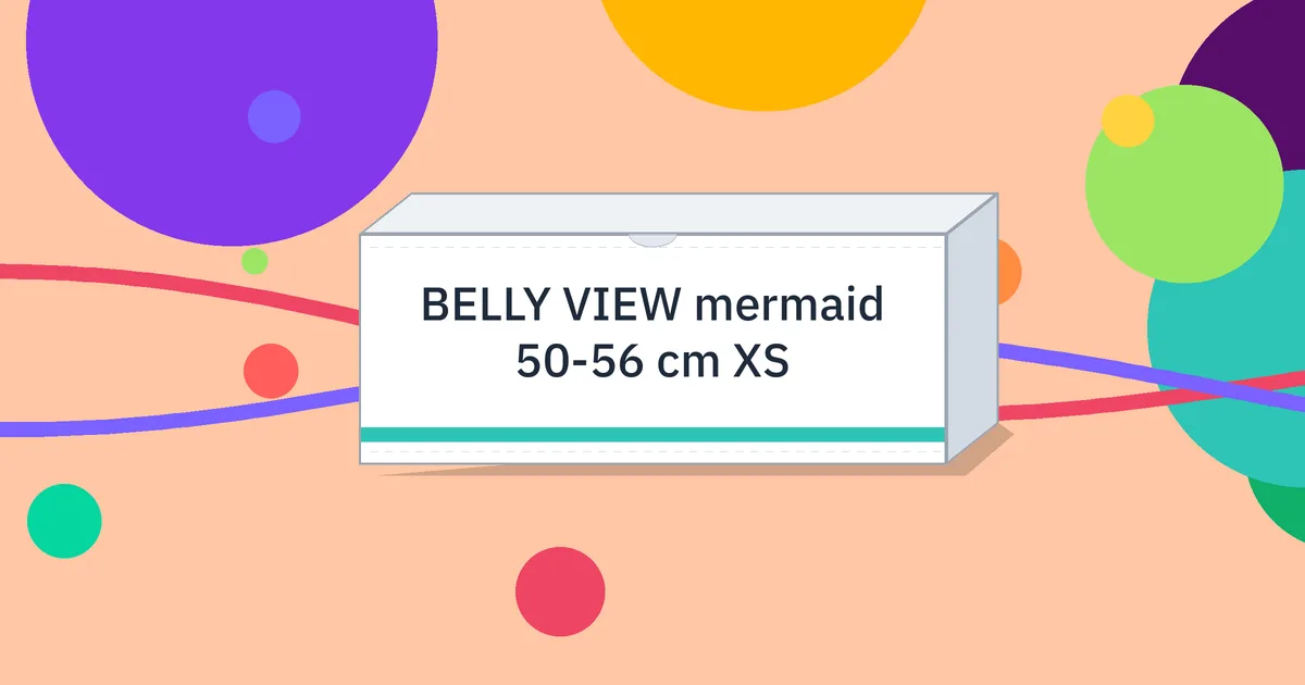 Symbolbild: Packung mit der Aufschrift BELLY VIEW mermaid 50-56 cm XS (PZN 18019721) – Verfügbarkeit und Bezug in Apotheken in Frankfurt am Main
