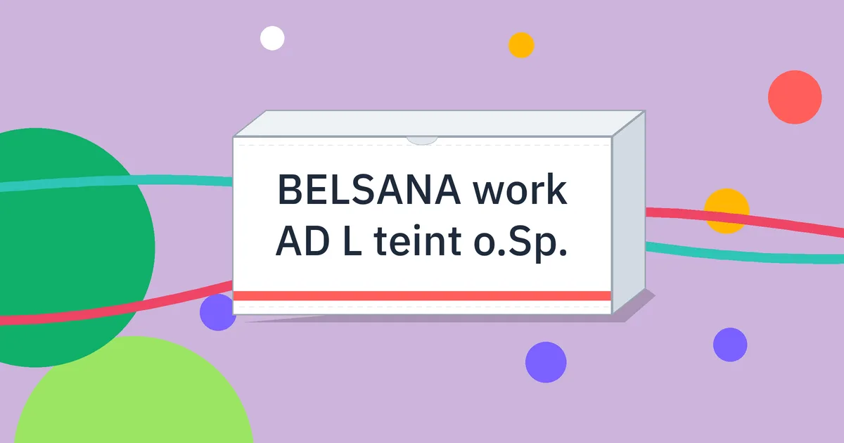 Symbolbild: Packung mit der Aufschrift BELSANA work AD L teint o.Sp. (PZN 16219858) – Verfügbarkeit und Bezug in Apotheken in Frankfurt am Main