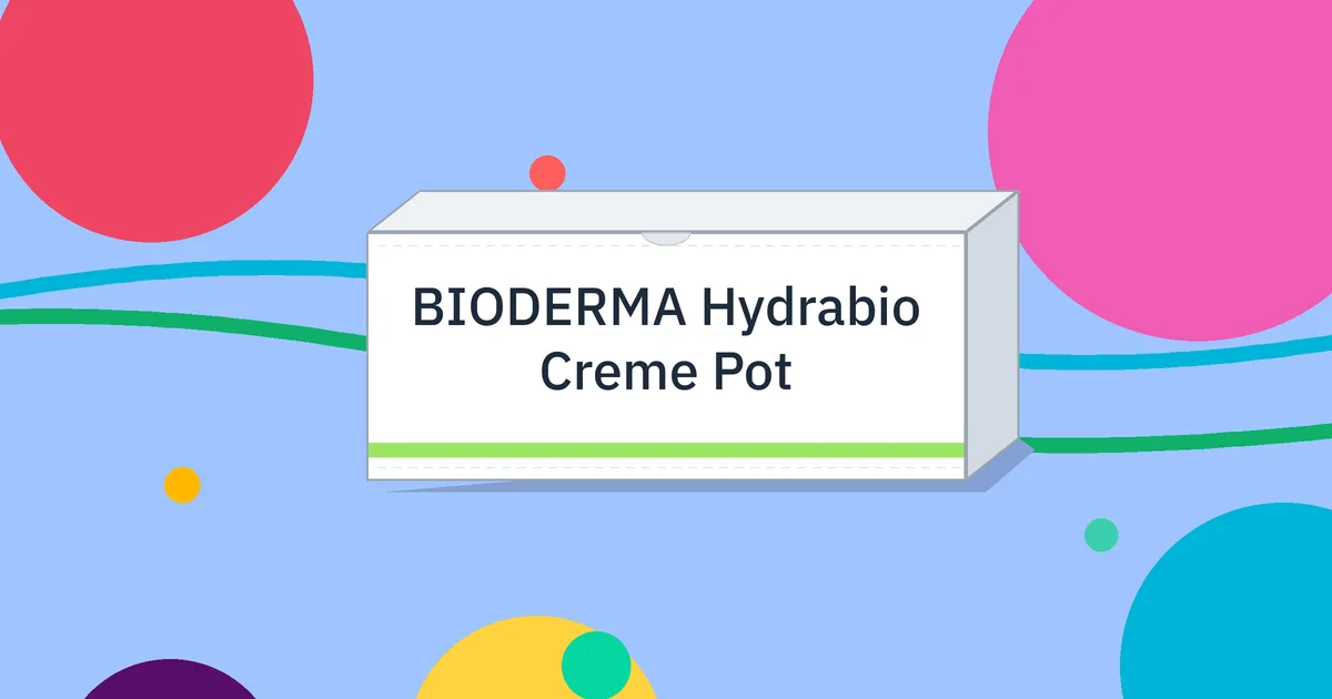Symbolbild: Packung mit der Aufschrift BIODERMA Hydrabio Creme Pot (PZN 12381384) – Verfügbarkeit und Bezug in Apotheken in Frankfurt am Main