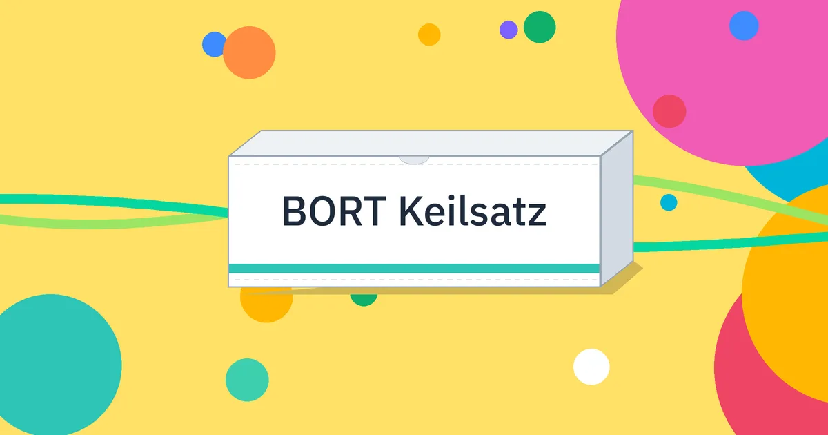 Symbolbild: Packung mit der Aufschrift BORT Keilsatz (PZN 17869044) – Verfügbarkeit und Bezug in Apotheken in Frankfurt am Main