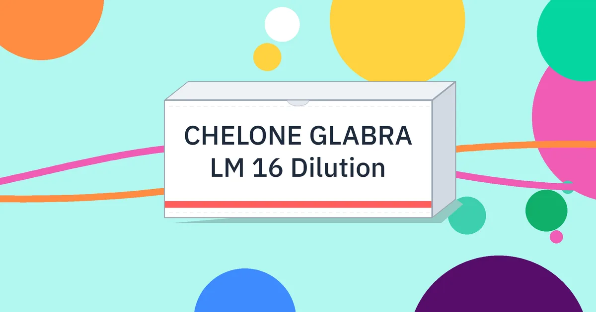 Symbolbild: Packung mit der Aufschrift CHELONE GLABRA LM 16 Dilution (PZN 13439915) – Verfügbarkeit und Bezug in Apotheken in Frankfurt am Main