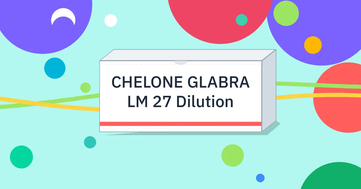 Symbolbild: Packung mit der Aufschrift CHELONE GLABRA LM 27 Dilution (PZN 13440048) – Verfügbarkeit und Bezug in Apotheken in Frankfurt am Main