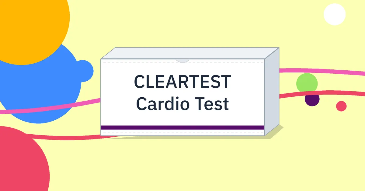 Symbolbild: Packung mit der Aufschrift CLEARTEST Cardio Test (PZN 18038664) – Verfügbarkeit und Bezug in Apotheken in Frankfurt am Main