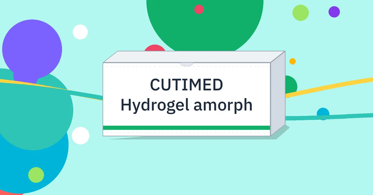 Symbolbild: Packung mit der Aufschrift CUTIMED Hydrogel amorph (PZN 15424651) – Verfügbarkeit und Bezug in Apotheken in Frankfurt am Main