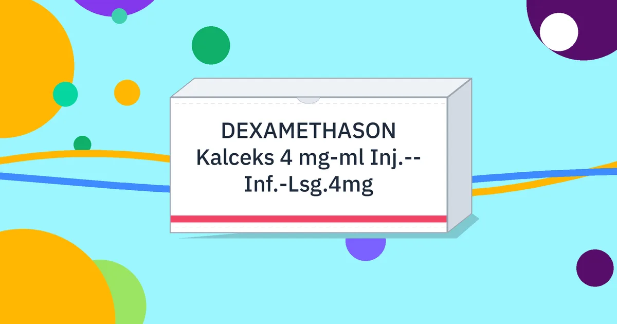 Symbolbild: Packung mit der Aufschrift DEXAMETHASON Kalceks 4 mg-ml Inj.--Inf.-Lsg.4mg (PZN 18891643) – Verfügbarkeit und Bezug in Apotheken in Frankfurt am Main