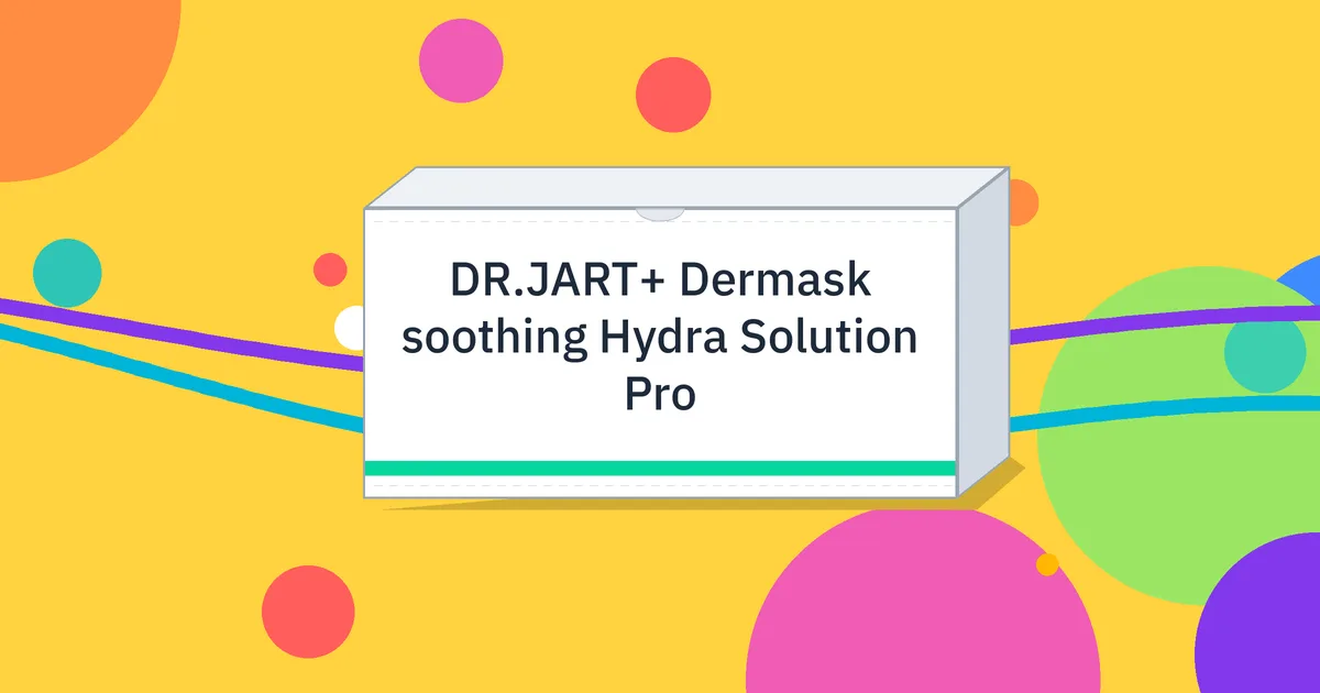 Symbolbild: Packung mit der Aufschrift DR.JART+ Dermask soothing Hydra Solution Pro (PZN 19162952) – Verfügbarkeit und Bezug in Apotheken in Frankfurt am Main