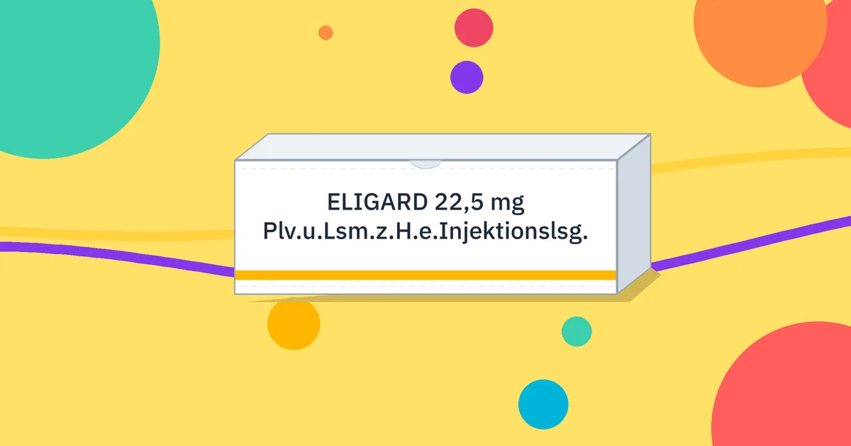 Symbolbild: Packung mit der Aufschrift ELIGARD 22,5 mg Plv.u.Lsm.z.H.e.Injektionslsg. (PZN 02758020) – Verfügbarkeit und Bezug in Apotheken in Frankfurt am Main