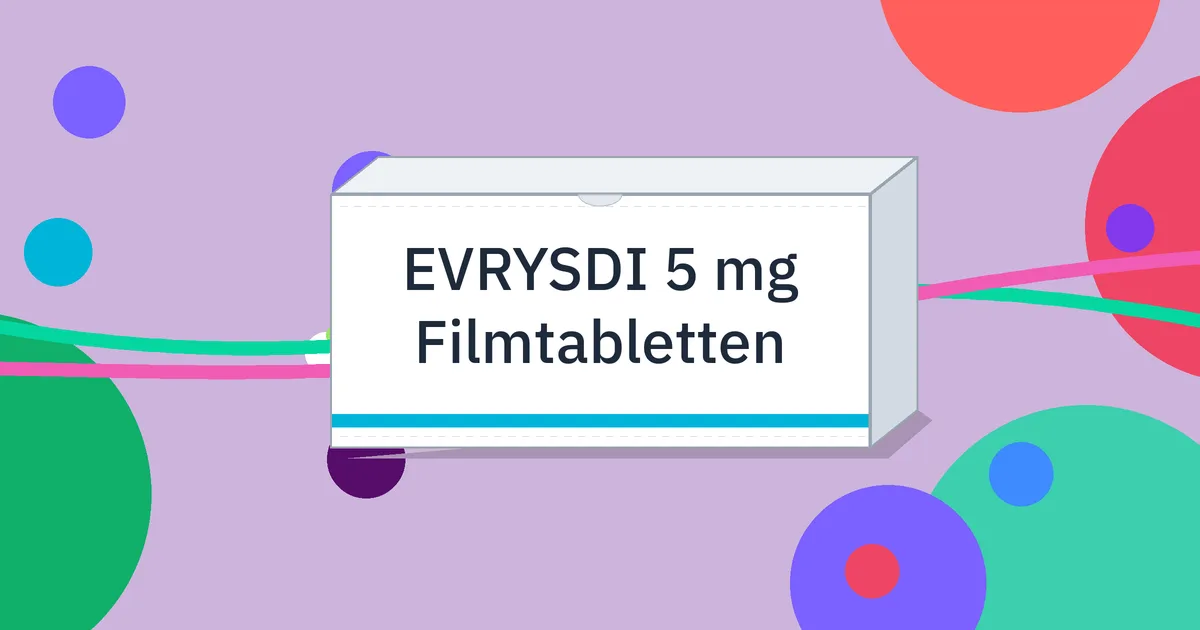 Symbolbild: Packung mit der Aufschrift EVRYSDI 5 mg Filmtabletten (PZN 18667845) – Verfügbarkeit und Bezug in Apotheken in Frankfurt am Main