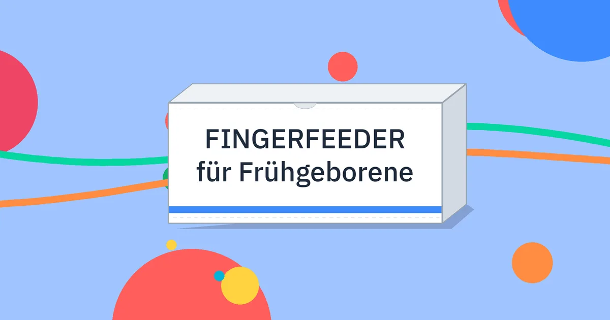 Symbolbild: Packung mit der Aufschrift FINGERFEEDER für Frühgeborene (PZN 10528653) – Verfügbarkeit und Bezug in Apotheken in Frankfurt am Main