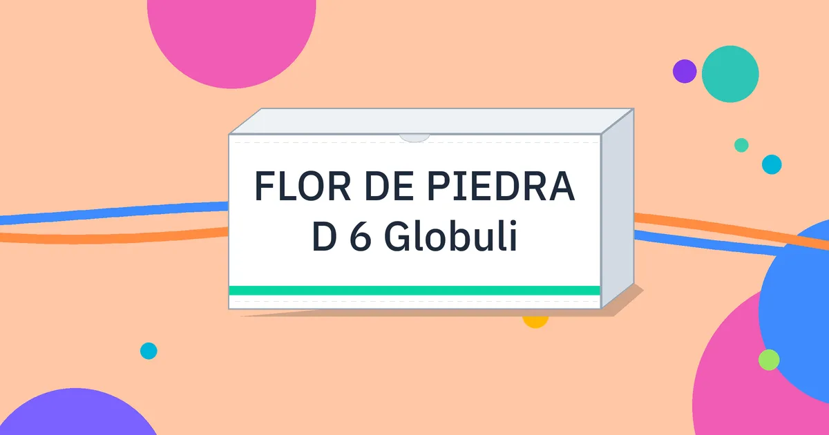 Symbolbild: Packung mit der Aufschrift FLOR DE PIEDRA D 6 Globuli (PZN 04217630) – Verfügbarkeit und Bezug in Apotheken in Frankfurt am Main