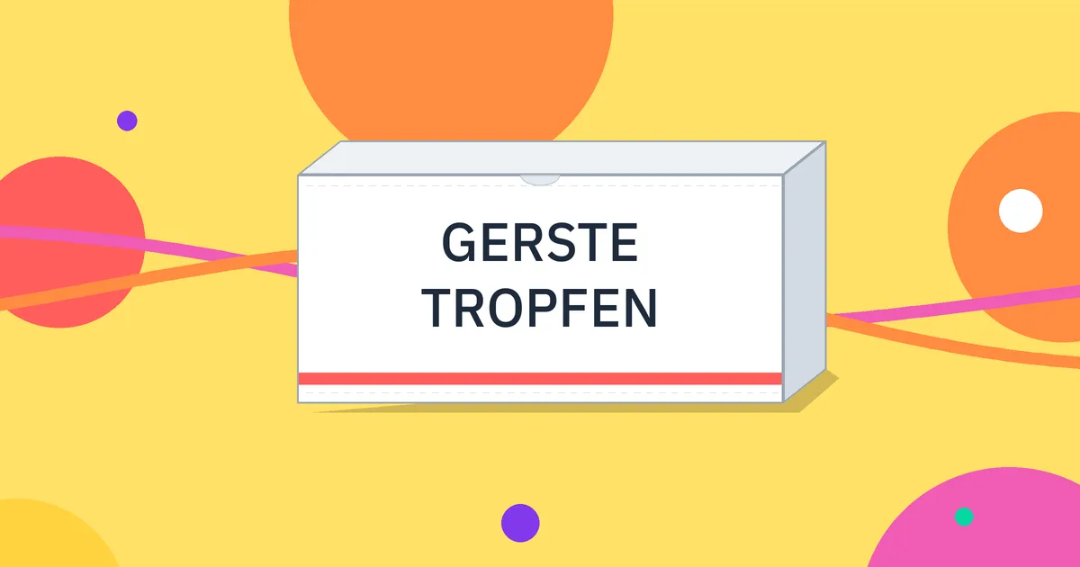 Symbolbild: Packung mit der Aufschrift GERSTE TROPFEN (PZN 15229576) – Verfügbarkeit und Bezug in Apotheken in Frankfurt am Main