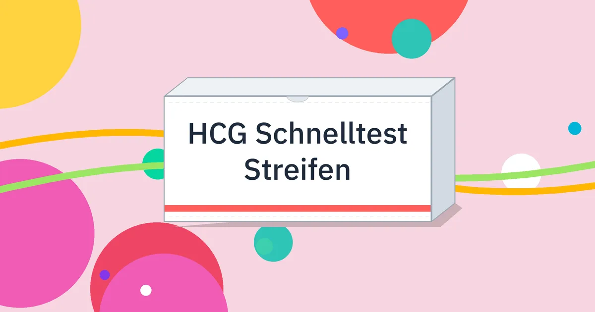 Symbolbild: Packung mit der Aufschrift HCG Schnelltest Streifen (PZN 01139125) – Verfügbarkeit und Bezug in Apotheken in Frankfurt am Main