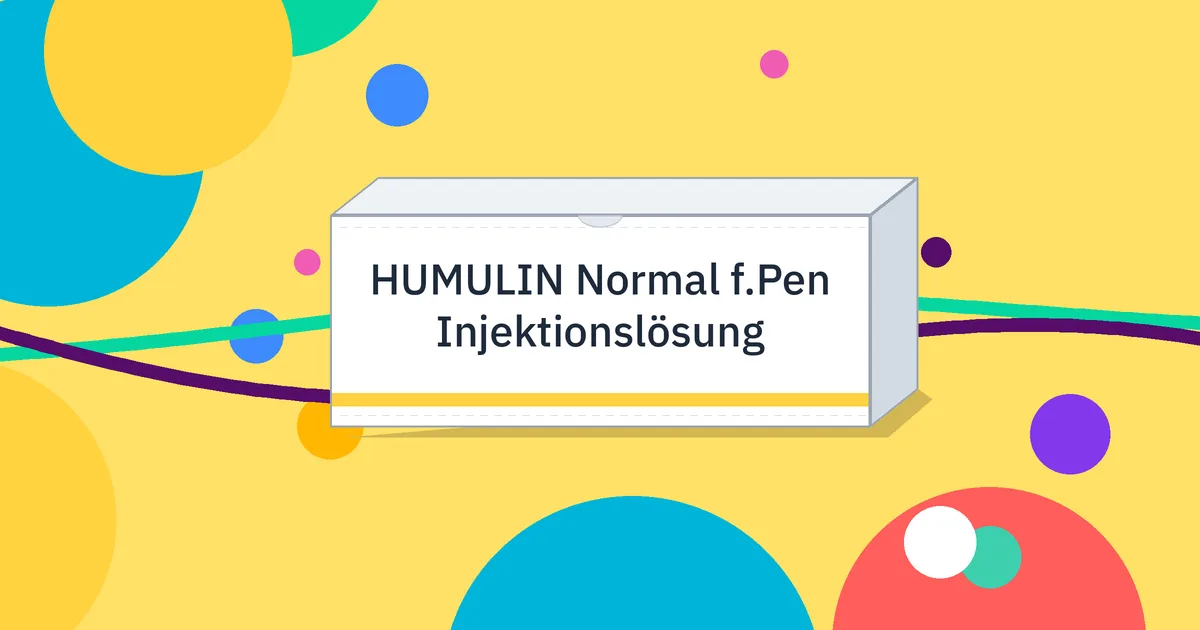Symbolbild: Packung mit der Aufschrift HUMULIN Normal f.Pen Injektionslösung (PZN 07749818) – Verfügbarkeit und Bezug in Apotheken in Frankfurt am Main