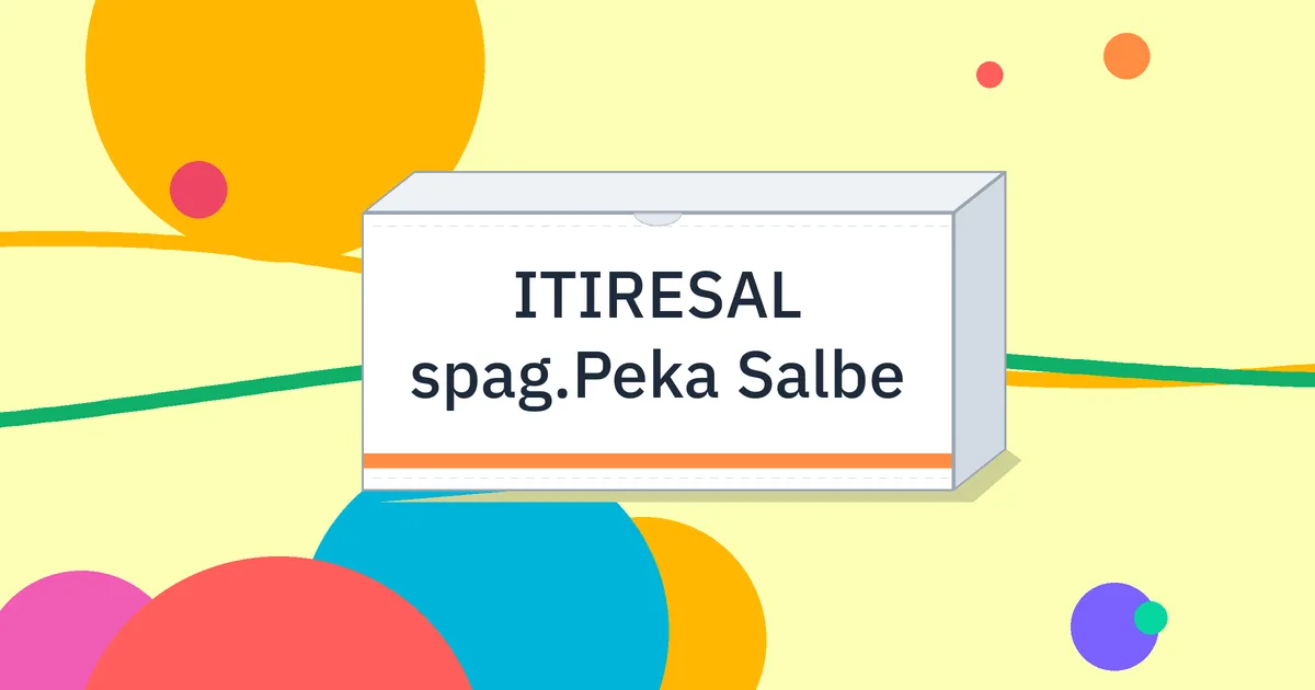 Symbolbild: Packung mit der Aufschrift ITIRESAL spag.Peka Salbe (PZN 02695503) – Verfügbarkeit und Bezug in Apotheken in Frankfurt am Main
