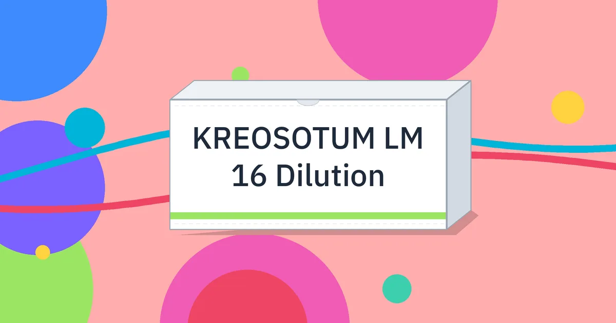 Symbolbild: Packung mit der Aufschrift KREOSOTUM LM 16 Dilution (PZN 12928090) – Verfügbarkeit und Bezug in Apotheken in Frankfurt am Main