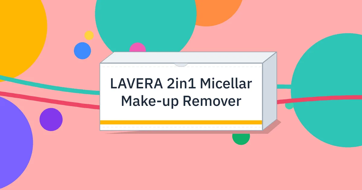 Symbolbild: Packung mit der Aufschrift LAVERA 2in1 Micellar Make-up Remover (PZN 16929229) – Verfügbarkeit und Bezug in Apotheken in Frankfurt am Main