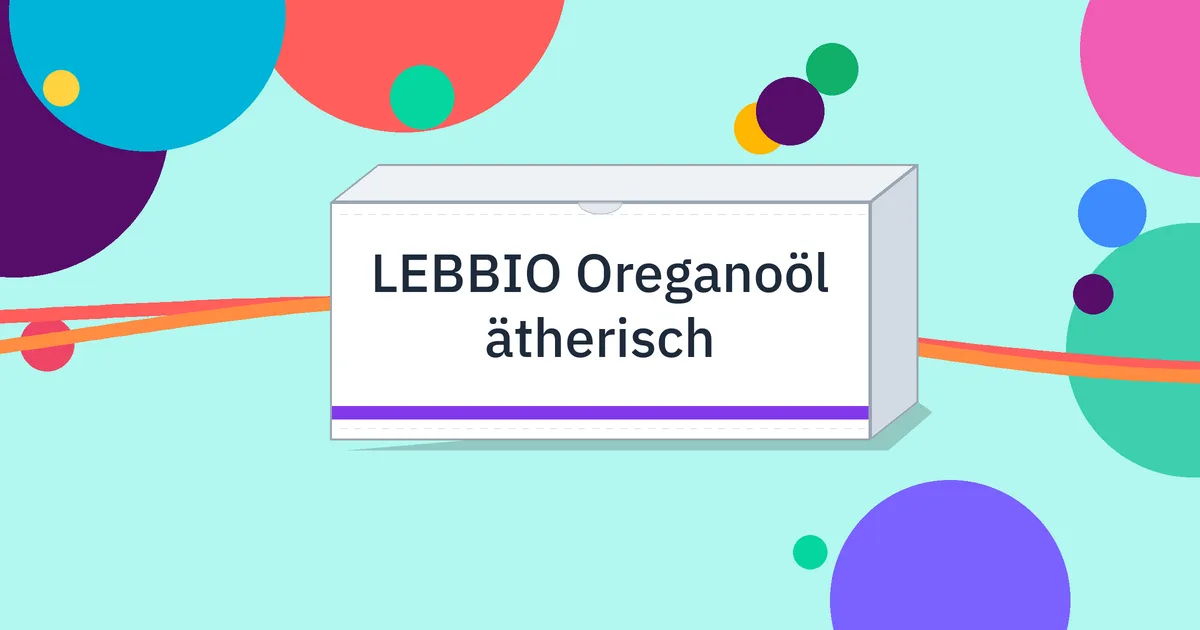 Symbolbild: Packung mit der Aufschrift LEBBIO Oreganoöl ätherisch (PZN 19408413) – Verfügbarkeit und Bezug in Apotheken in Frankfurt am Main