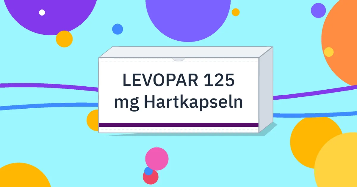 Symbolbild: Packung mit der Aufschrift LEVOPAR 125 mg Hartkapseln (PZN 00189670) – Verfügbarkeit und Bezug in Apotheken in Frankfurt am Main