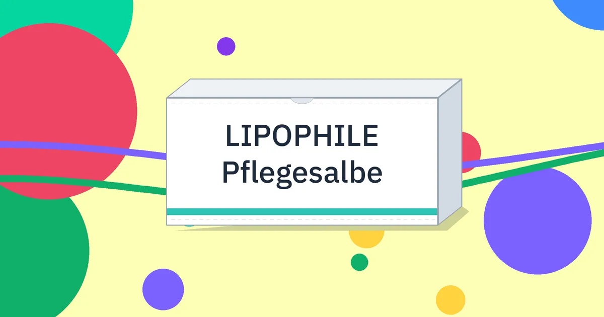 Symbolbild: Packung mit der Aufschrift LIPOPHILE Pflegesalbe (PZN 07423005) – Verfügbarkeit und Bezug in Apotheken in Frankfurt am Main