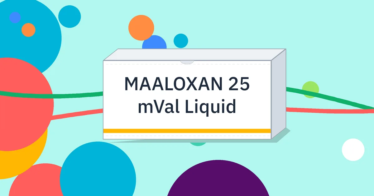 Symbolbild: Packung mit der Aufschrift MAALOXAN 25 mVal Liquid (PZN 03885370) – Verfügbarkeit und Bezug in Apotheken in Frankfurt am Main