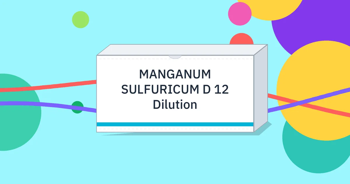 Symbolbild: Packung mit der Aufschrift MANGANUM SULFURICUM D 12 Dilution (PZN 07173620) – Verfügbarkeit und Bezug in Apotheken in Frankfurt am Main