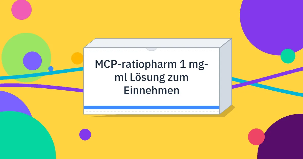 Symbolbild: Packung mit der Aufschrift MCP-ratiopharm 1 mg-ml Lösung zum Einnehmen (PZN 10929866) – Verfügbarkeit und Bezug in Apotheken in Frankfurt am Main