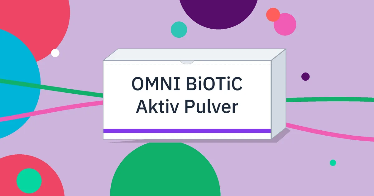 Symbolbild: Packung mit der Aufschrift OMNI BiOTiC Aktiv Pulver (PZN 14168832) – Verfügbarkeit und Bezug in Apotheken in Frankfurt am Main
