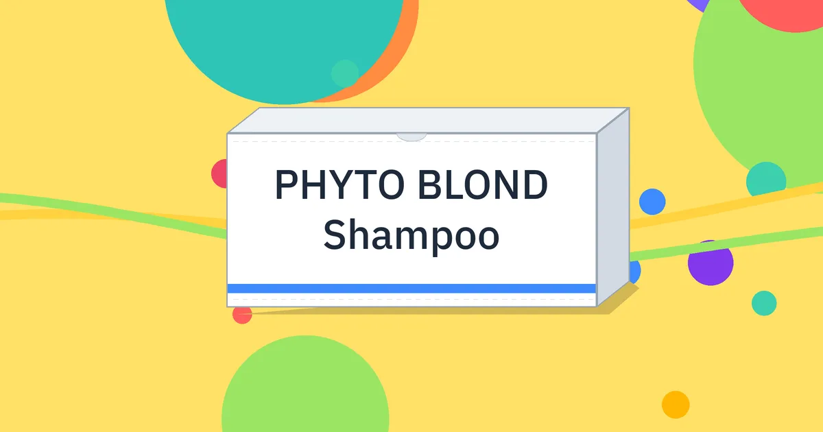 Symbolbild: Packung mit der Aufschrift PHYTO BLOND Shampoo (PZN 19372046) – Verfügbarkeit und Bezug in Apotheken in Frankfurt am Main
