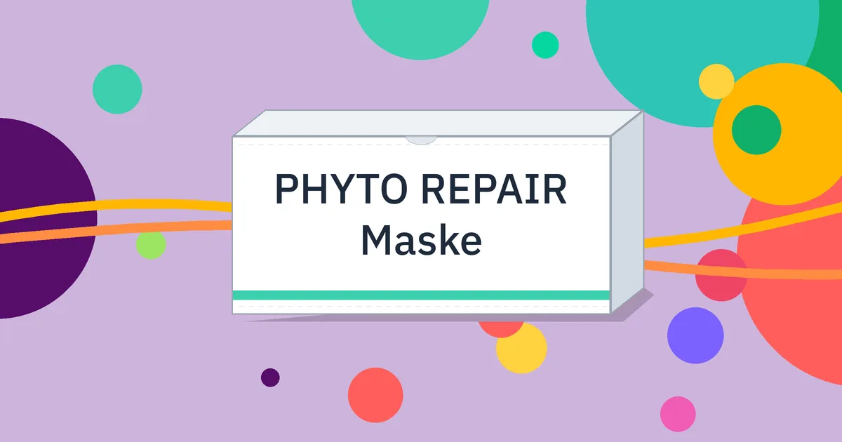 Symbolbild: Packung mit der Aufschrift PHYTO REPAIR Maske (PZN 18908964) – Verfügbarkeit und Bezug in Apotheken in Frankfurt am Main