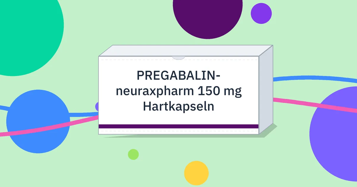 Symbolbild: Packung mit der Aufschrift PREGABALIN-neuraxpharm 150 mg Hartkapseln (PZN 11031452) – Verfügbarkeit und Bezug in Apotheken in Frankfurt am Main