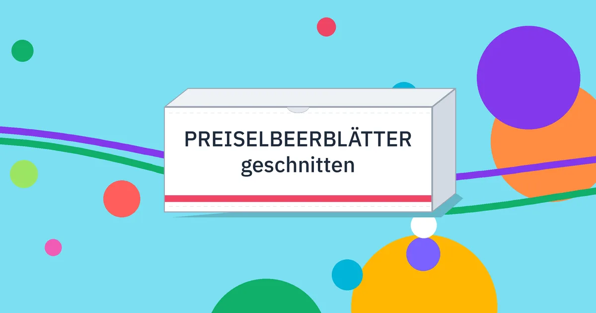 Symbolbild: Packung mit der Aufschrift PREISELBEERBLÄTTER geschnitten (PZN 14031760) – Verfügbarkeit und Bezug in Apotheken in Frankfurt am Main
