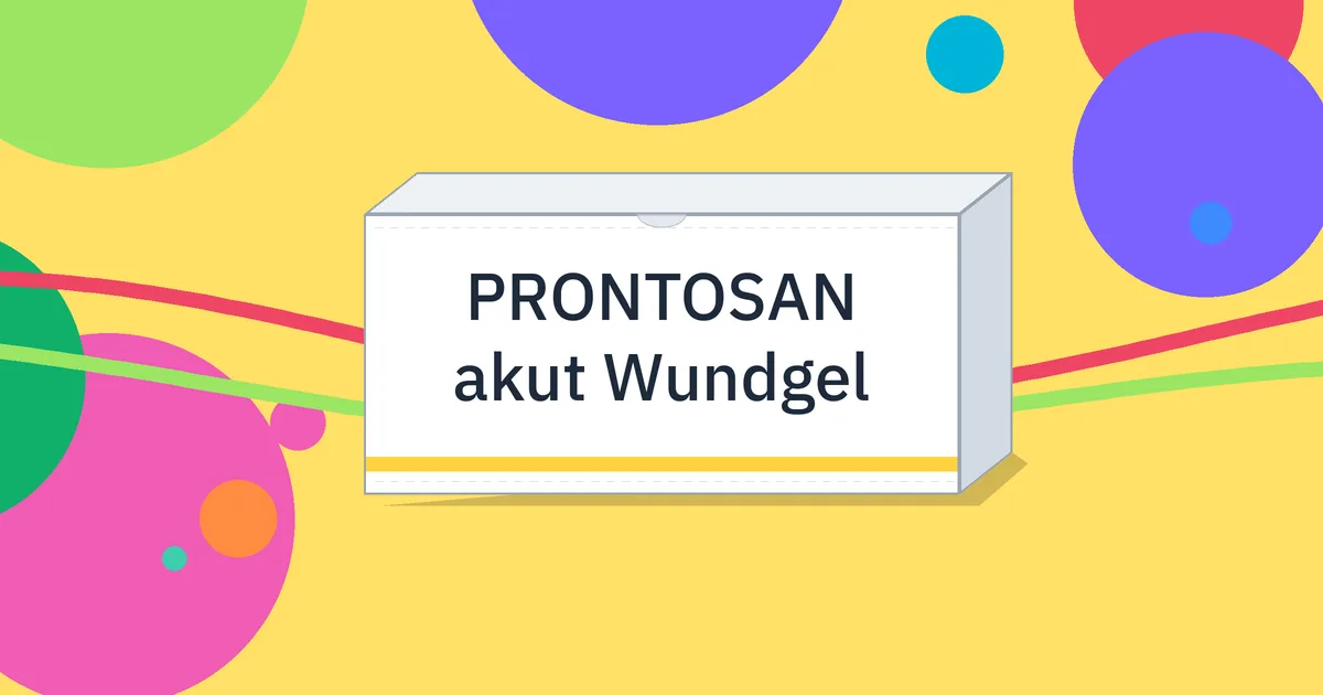 Symbolbild: Packung mit der Aufschrift PRONTOSAN akut Wundgel (PZN 13413560) – Verfügbarkeit und Bezug in Apotheken in Frankfurt am Main