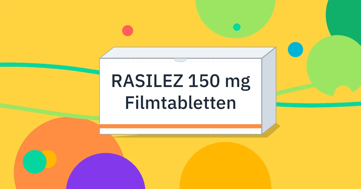 Symbolbild: Packung mit der Aufschrift RASILEZ 150 mg Filmtabletten (PZN 06104634) – Verfügbarkeit und Bezug in Apotheken in Frankfurt am Main
