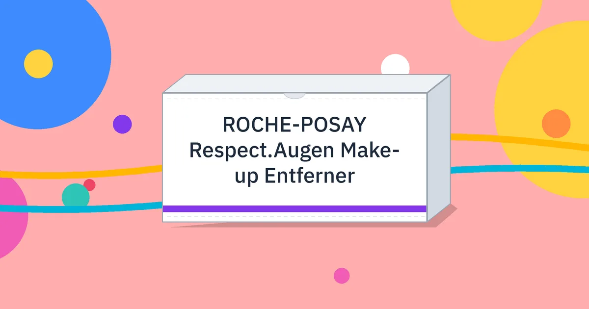 Symbolbild: Packung mit der Aufschrift ROCHE-POSAY Respect.Augen Make-up Entferner (PZN 15298554) – Verfügbarkeit und Bezug in Apotheken in Frankfurt am Main