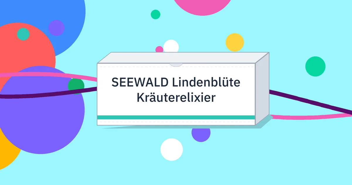 Symbolbild: Packung mit der Aufschrift SEEWALD Lindenblüte Kräuterelixier (PZN 19545908) – Verfügbarkeit und Bezug in Apotheken in Frankfurt am Main