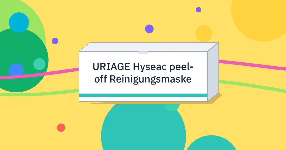 Symbolbild: Packung mit der Aufschrift URIAGE Hyseac peel-off Reinigungsmaske (PZN 19382027) – Verfügbarkeit und Bezug in Apotheken in Frankfurt am Main