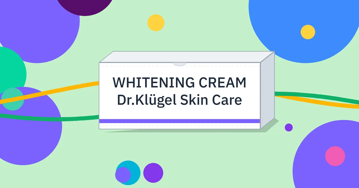 Symbolbild: Packung mit der Aufschrift WHITENING CREAM Dr.Klügel Skin Care (PZN 20576802) – Verfügbarkeit und Bezug in Apotheken in Frankfurt am Main