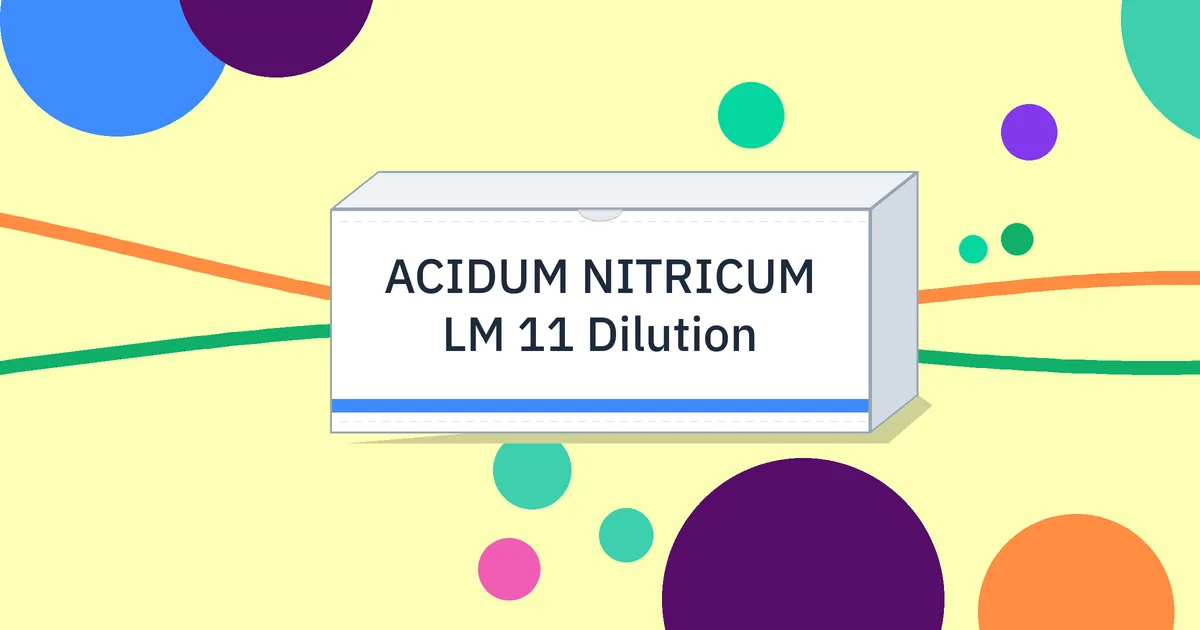 Symbolbild: Packung mit der Aufschrift ACIDUM NITRICUM LM 11 Dilution (PZN 12752780) – Verfügbarkeit und Bezug in Apotheken in Frankfurt am Main