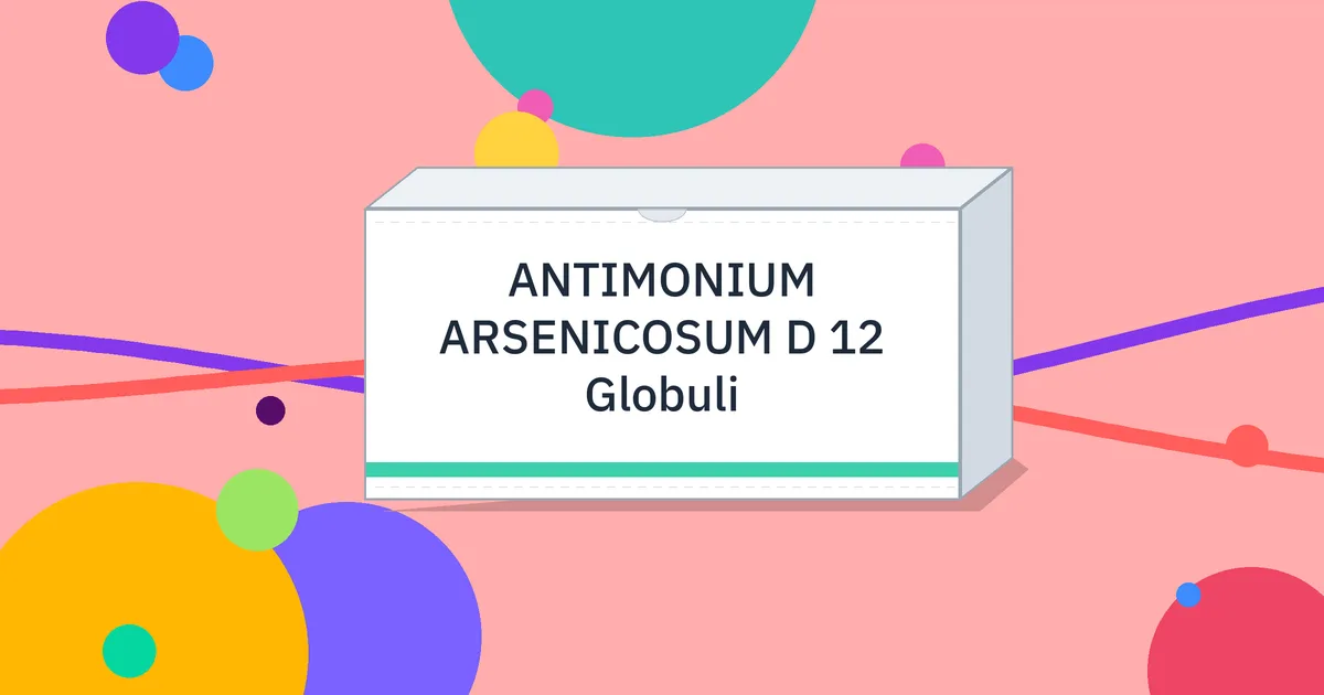 Symbolbild: Packung mit der Aufschrift ANTIMONIUM ARSENICOSUM D 12 Globuli (PZN 07454483) – Verfügbarkeit und Bezug in Apotheken in Frankfurt am Main