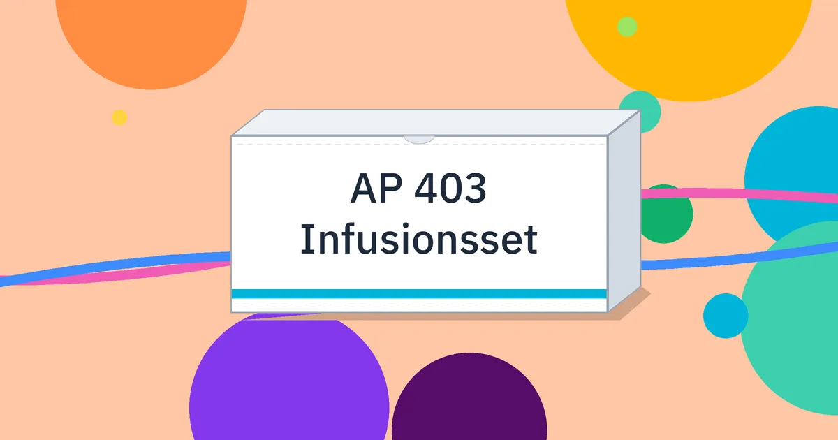 Symbolbild: Packung mit der Aufschrift AP 403 Infusionsset (PZN 11016820) – Verfügbarkeit und Bezug in Apotheken in Frankfurt am Main