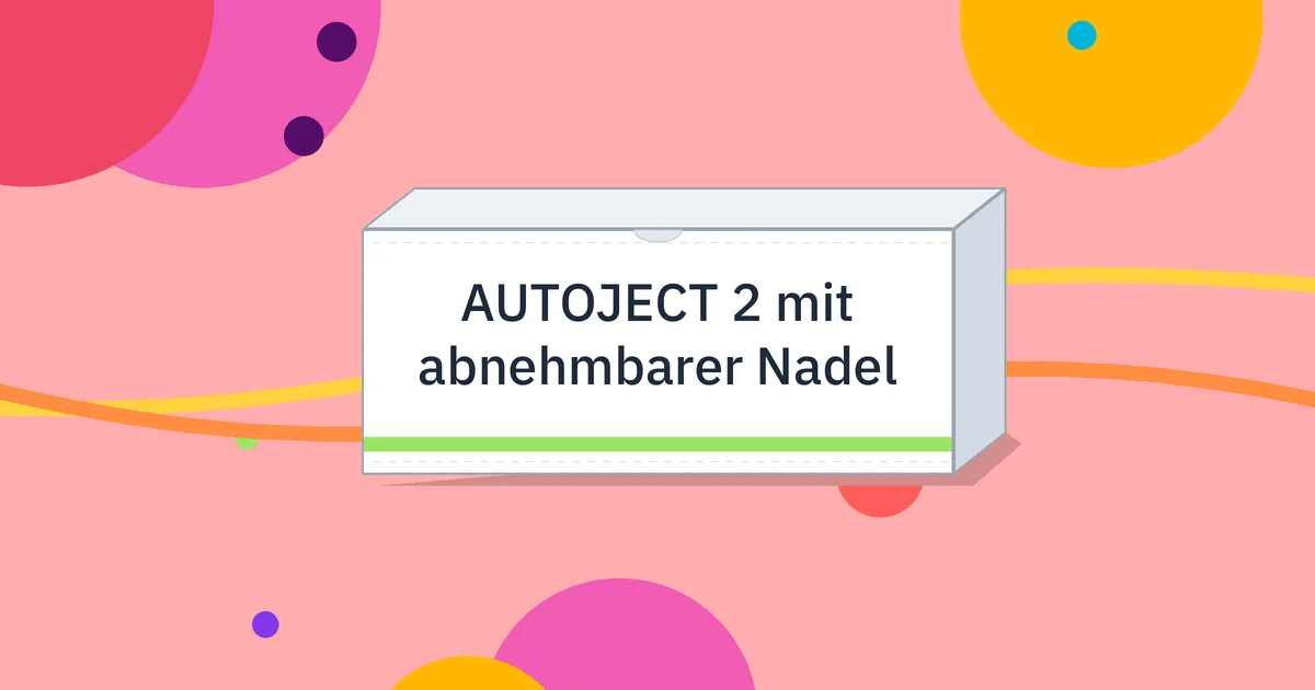 Symbolbild: Packung mit der Aufschrift AUTOJECT 2 mit abnehmbarer Nadel (PZN 00194406) – Verfügbarkeit und Bezug in Apotheken in Frankfurt am Main