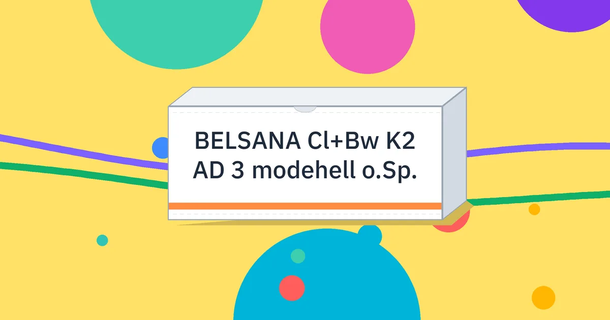 Symbolbild: Packung mit der Aufschrift BELSANA Cl+Bw K2 AD 3 modehell o.Sp. (PZN 12241140) – Verfügbarkeit und Bezug in Apotheken in Frankfurt am Main