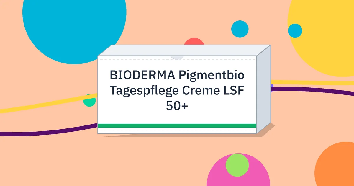 Symbolbild: Packung mit der Aufschrift BIODERMA Pigmentbio Tagespflege Creme LSF 50+ (PZN 19226020) – Verfügbarkeit und Bezug in Apotheken in Frankfurt am Main