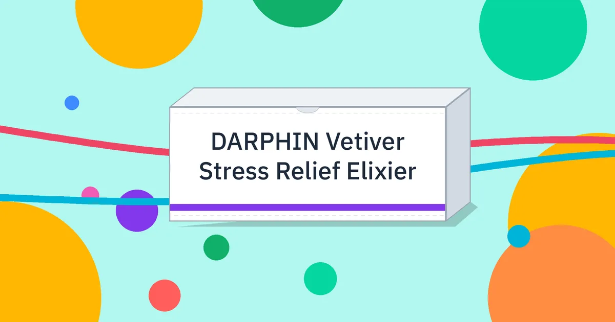 Symbolbild: Packung mit der Aufschrift DARPHIN Vetiver Stress Relief Elixier (PZN 13583517) – Verfügbarkeit und Bezug in Apotheken in Frankfurt am Main