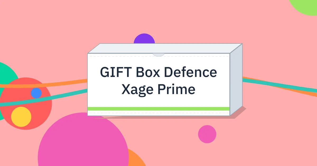 Symbolbild: Packung mit der Aufschrift GIFT Box Defence Xage Prime (PZN 11893107) – Verfügbarkeit und Bezug in Apotheken in Frankfurt am Main