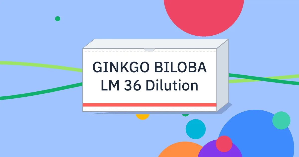 Symbolbild: Packung mit der Aufschrift GINKGO BILOBA LM 36 Dilution (PZN 12878305) – Verfügbarkeit und Bezug in Apotheken in Frankfurt am Main